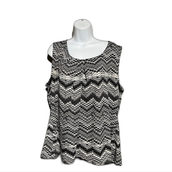 Notations | Tops | Notations Sleeveless Blouse | Poshmark